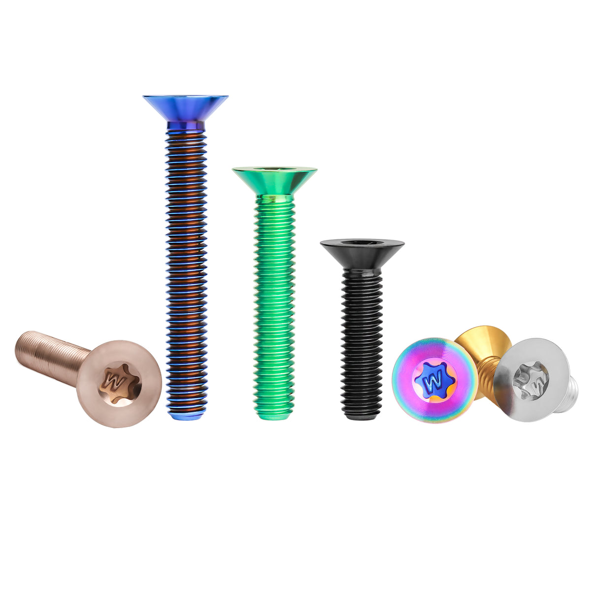 Wanyifa Titanium Bolt M6x10 12 15 20 25 30 35 40 45 50 55 60mm Counter – Wanyifabolt