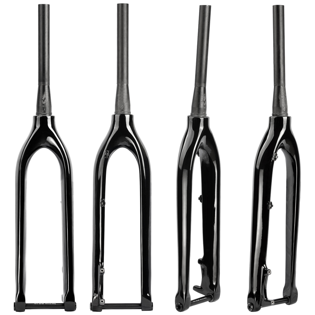 Wanyifa MTB Fork Full Carbon Fiber Bike Front Fork 27.5/29ER Rigid Tap ...