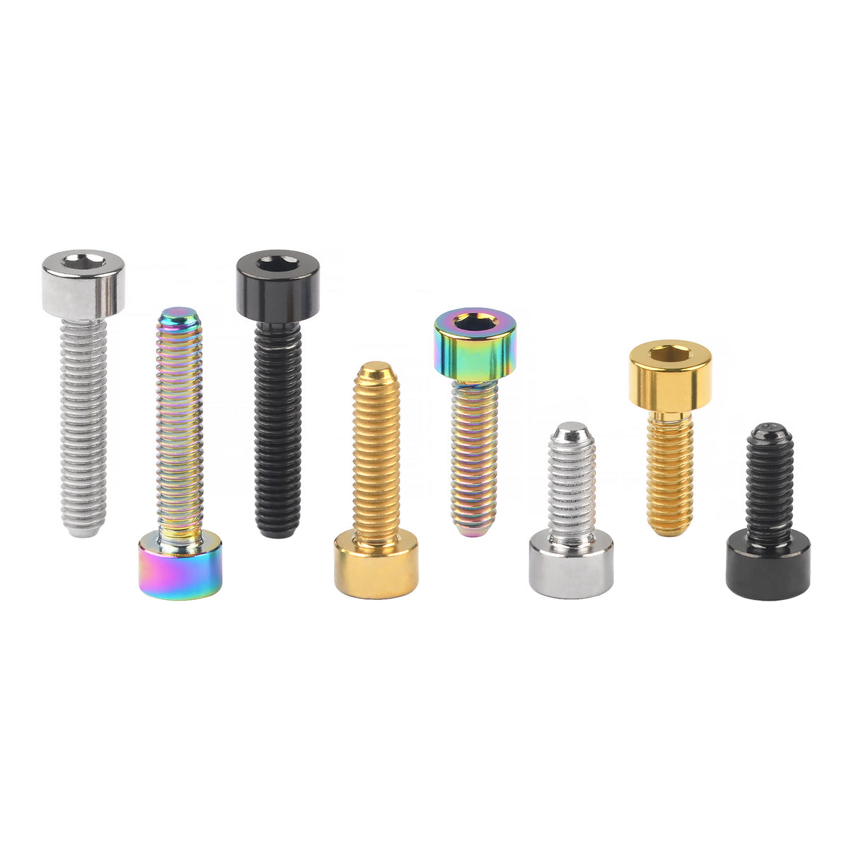 Wanyifa Titanium Bolt M4x10 12 15 20mm DIN912 Socket Cap Hex Allen Hea ...