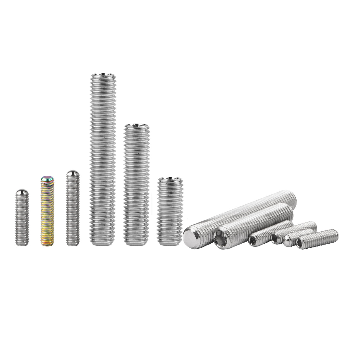 Wanyifa Titanium Headless Bolt M4/M7x8 12 13.5 16 18 20 22 25 30 35 40 ...