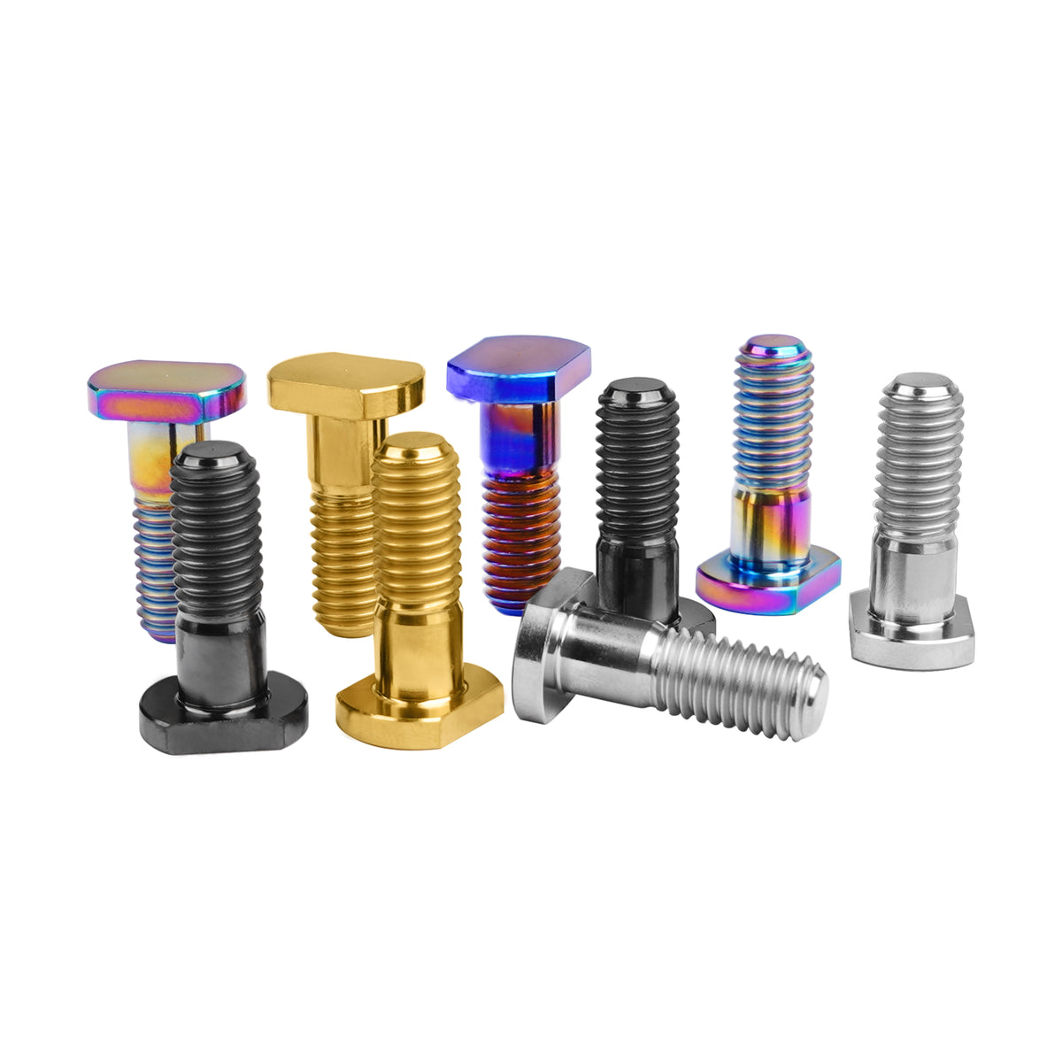 Wanyifa Titanium Bolt M8x23mm Pitch 1.25mm T-Slot Square Head Screw fo ...