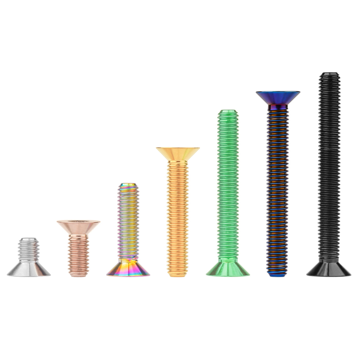 Wanyifa Titanium Bolt M6x10 12 15 20 25 30 35 40 45 50 55 60mm Counter – Wanyifabolt